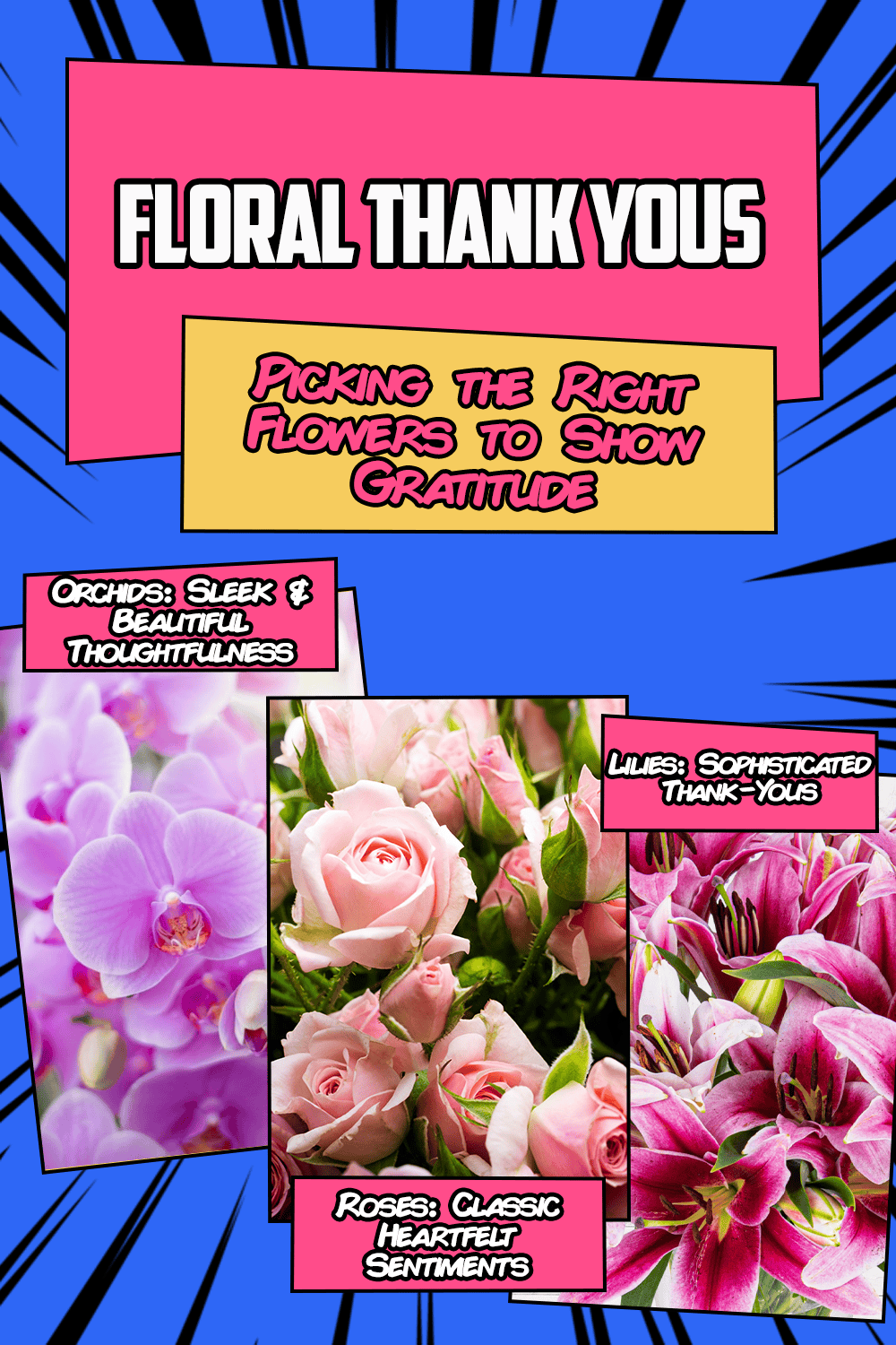 Blooming with Gratitude: Five Flowers That Say "Thankful For You ...